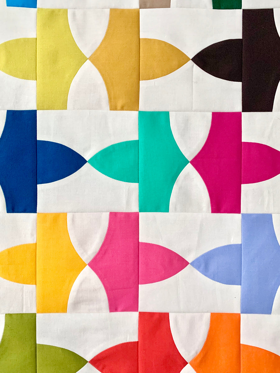 Alhambra Leaf Quilt Pattern – Handmade by Tighe Flanagan