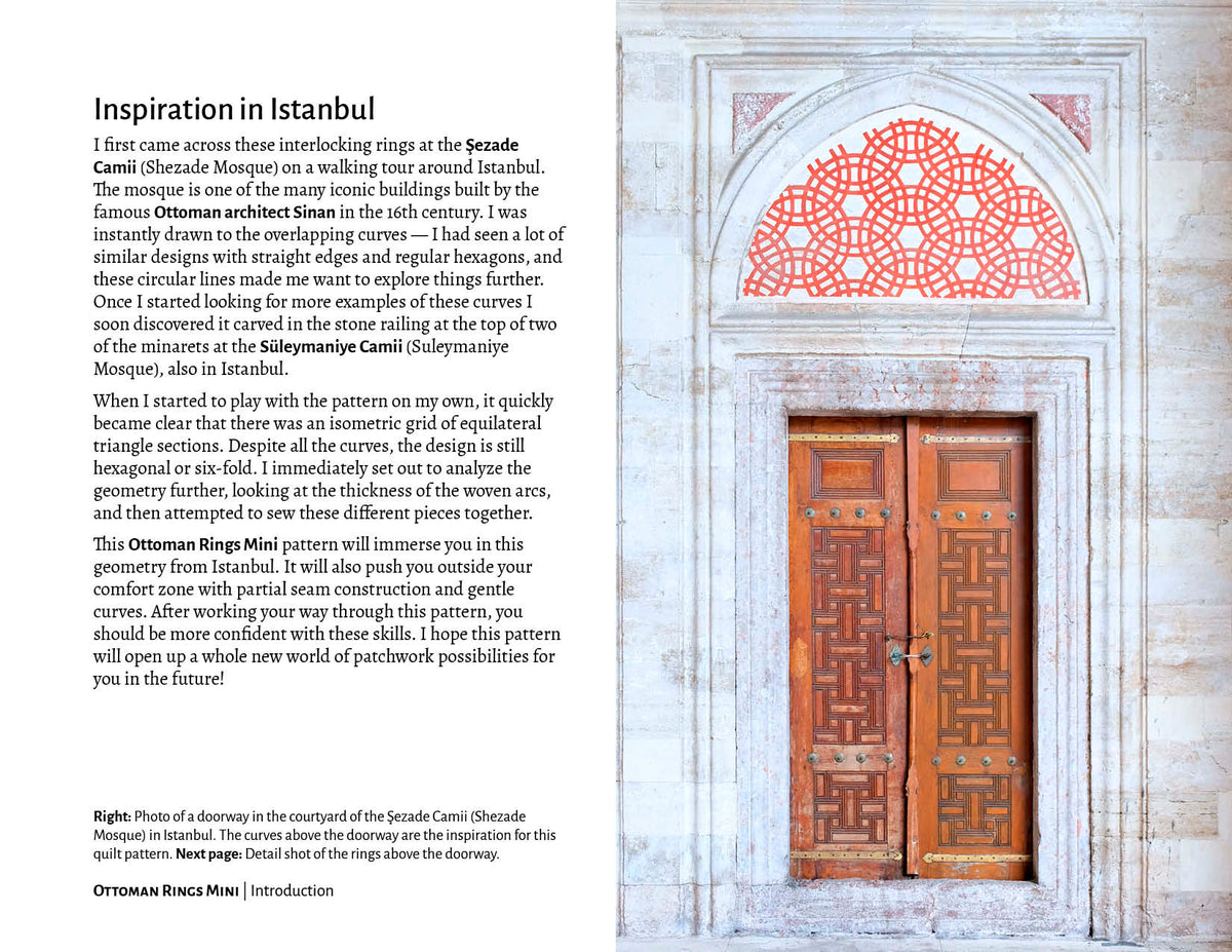 Ottoman Rings Quilt Pattern by Tighe Flanagan – Handmade by Tighe Flanagan